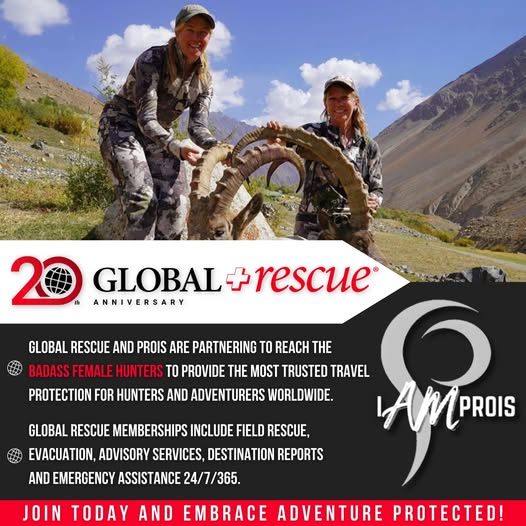 Prois Proudly Partners With Global Rescue – Prois Hunting